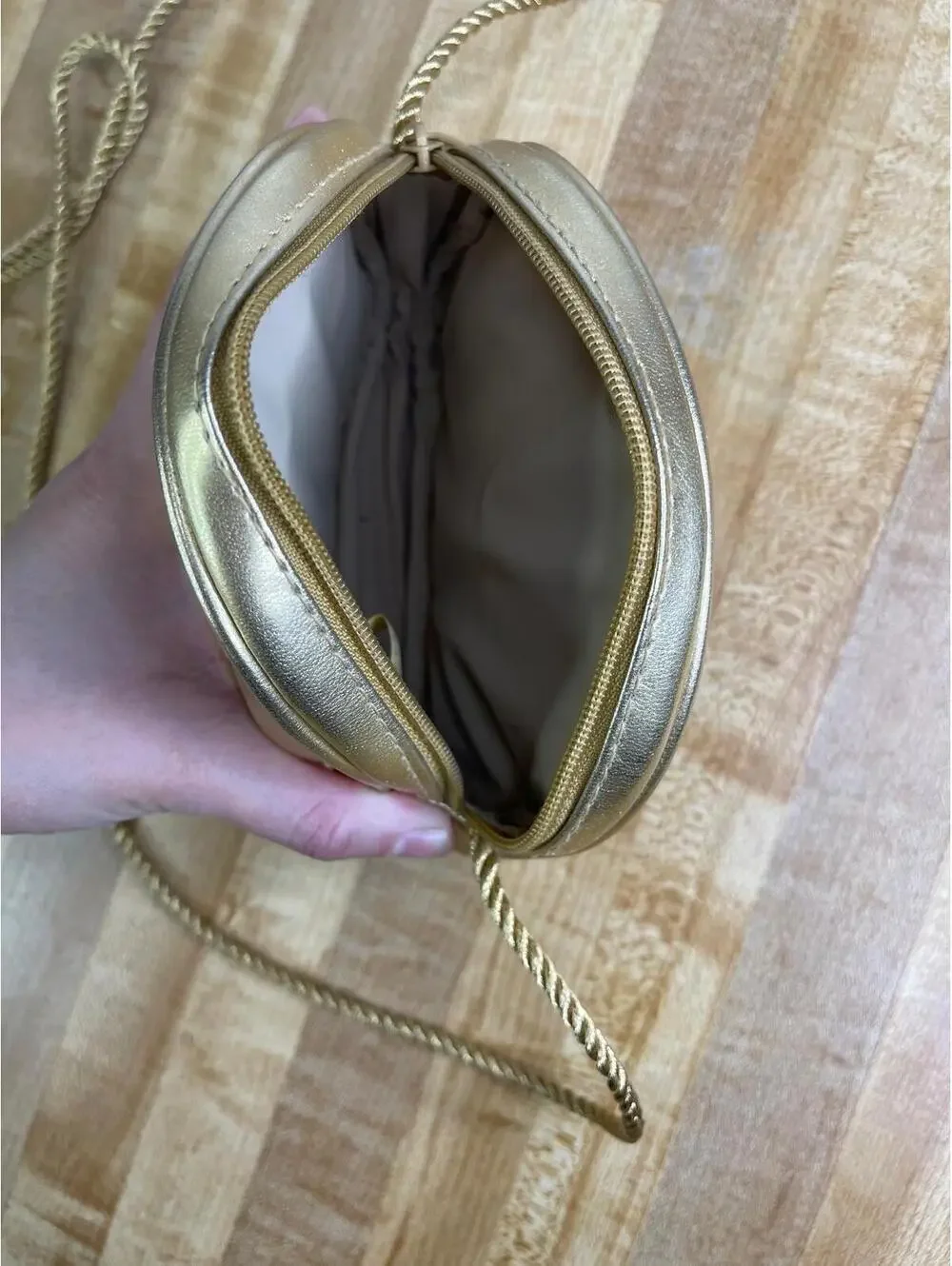 Givenchy | Bags | Amarige De Givenchy Gold Lame Purse Small Shoulder ...